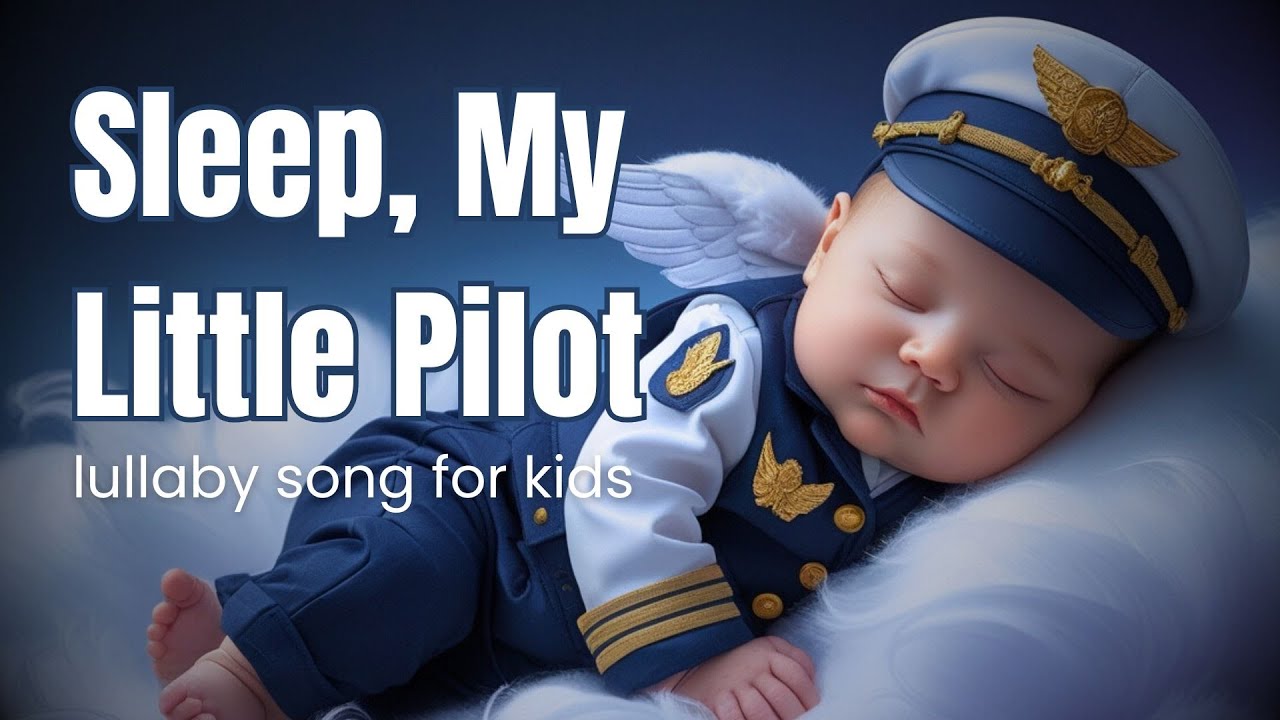Peaceful Bedtime Song for Babies | Sleep, My Little Pilot | Soothing ...