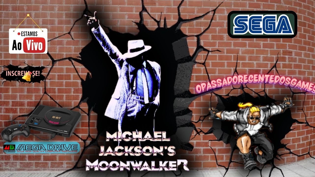 🔴MICHAEL JACKSON SEGA GENESIS MEGADRIVE AO-VIVO LIVE E BATE PAPO! - YouTube