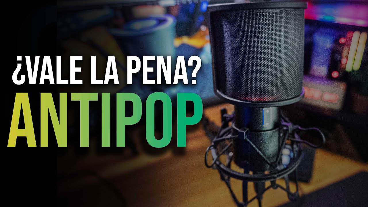 FILTRO ANTI POP ¿VALE LA PENA ? - YouTube