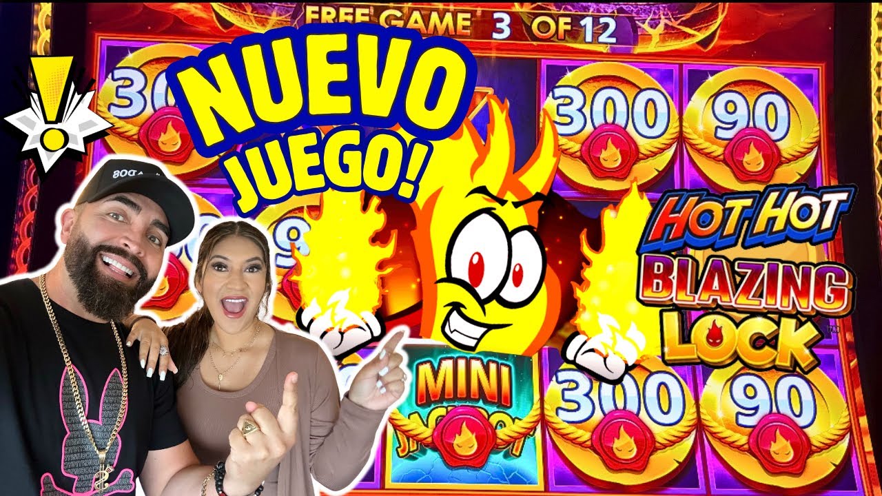 🔥 NUEVO JUEGO HOT HOT BLAZING LOCK EN LAS VEGAS - YouTube