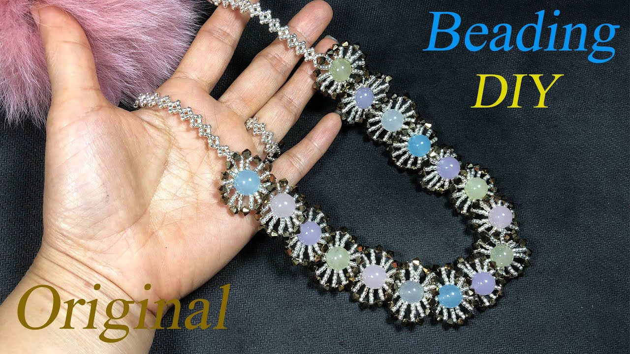 Beading Tutorial♣How to Make Beaded Jewelry♣Seed Bead Jewelry Making ...