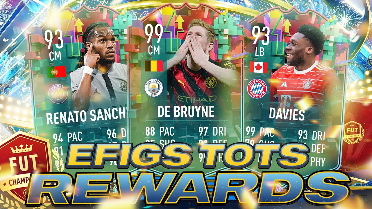 OMG!! 🤯MY EFIGS TOTS FUT CHAMPS REWARDS - FIFA 23 ULTIMATE TEAM - YouTube