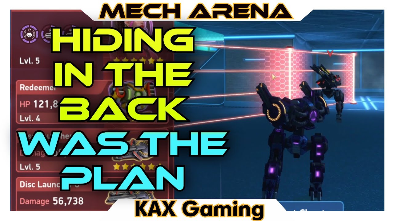 They decided HIDING was the play to WIN THE MATCH - Mech Arena - YouTube