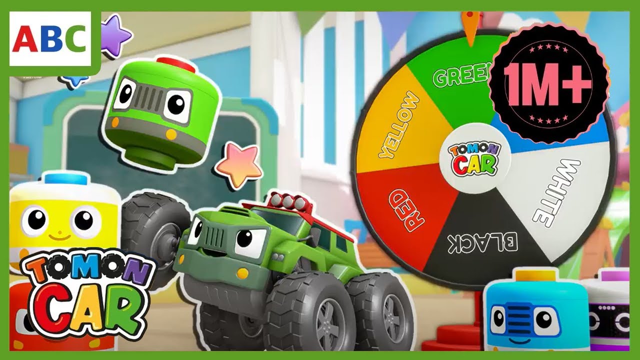Learn color names with Tomoncar Brick! | Let's turn the color ...