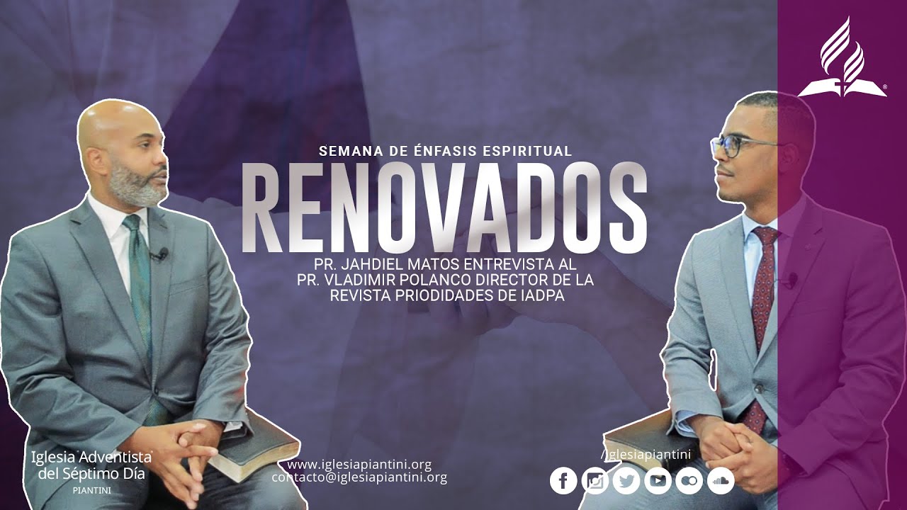 Pr. Vladimir Polanco ofrece declaraciones en entrevista con el Pr ...