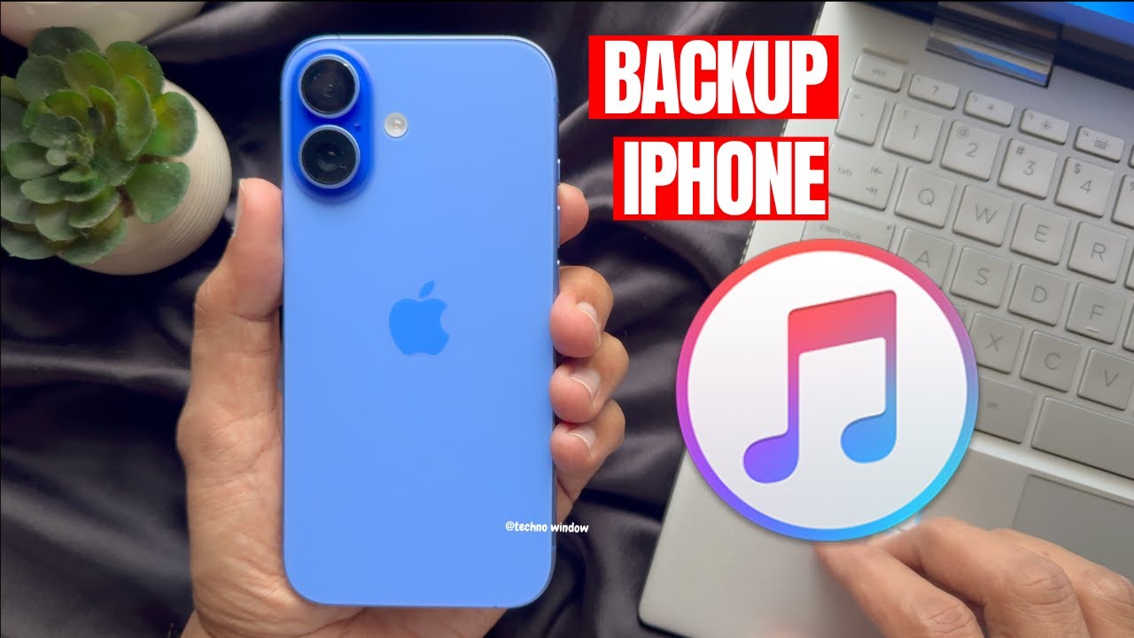 How to Backup iPhone to PC || Backup with iTunes on Windows - YouTube