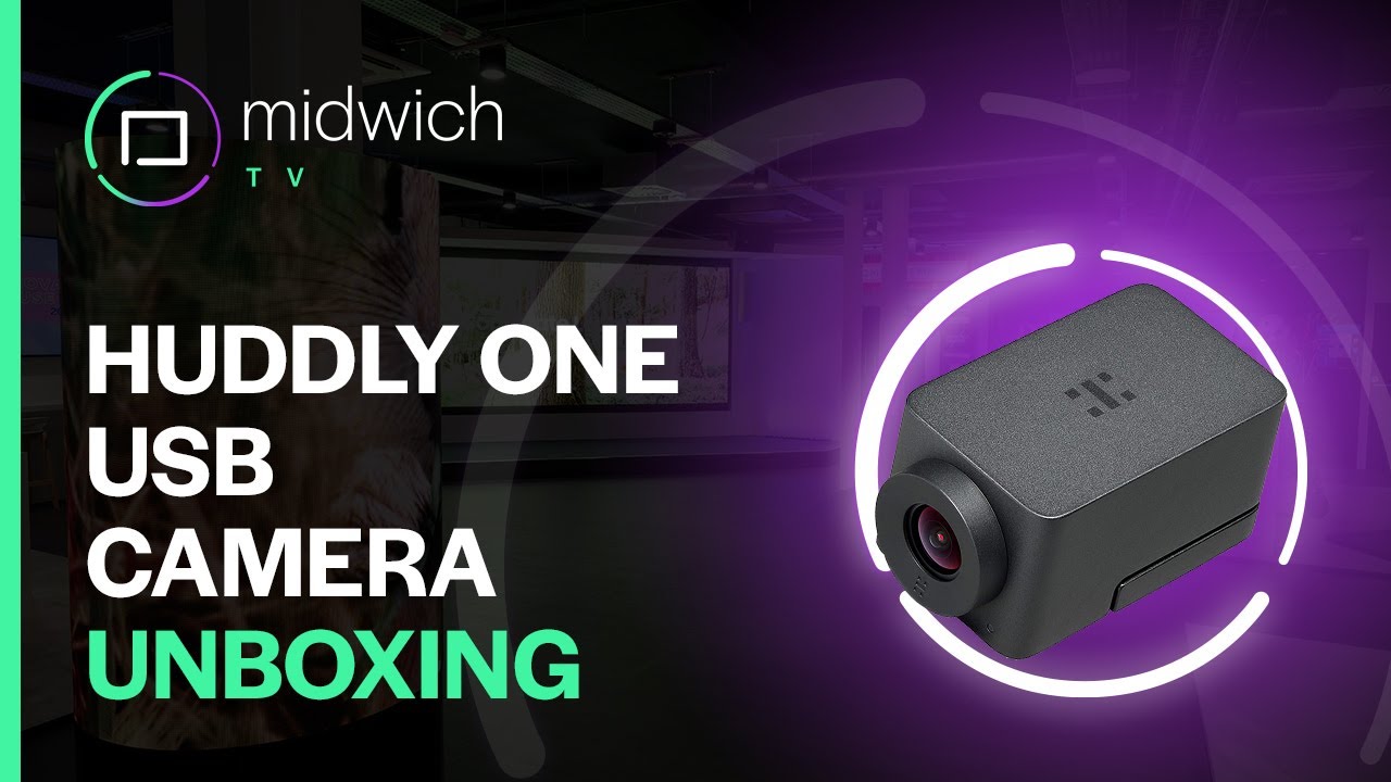 Huddly ONE USB Camera Unboxing - YouTube
