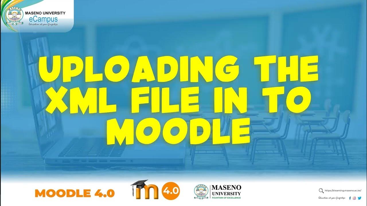 Part 2 - Uploading Moodle XML file to Moodle - YouTube