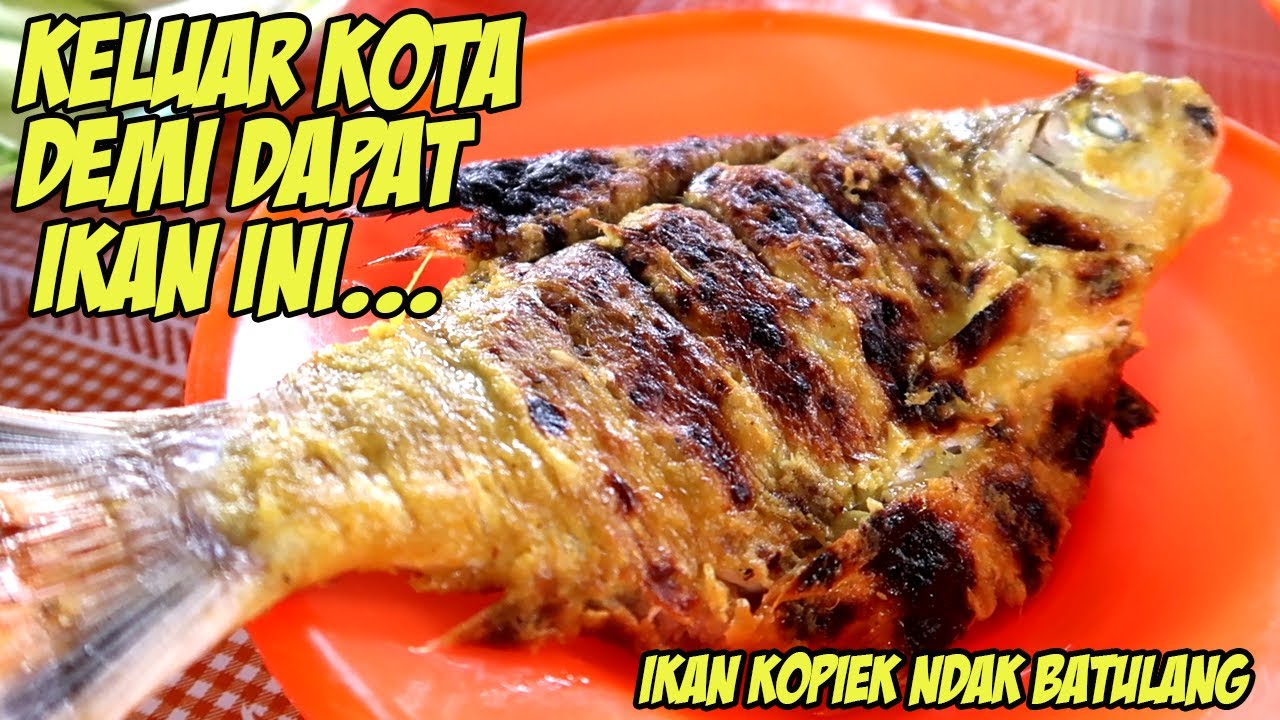 IKAN SUPER LEMBUT KALI.. IKAN KAPIEK NDAK BATULANG - YouTube
