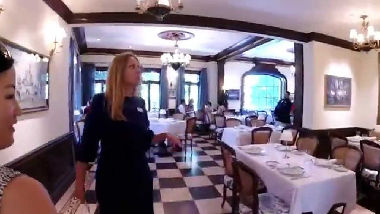 A Walkthrough Disneyland's Club 33 (after renovations) - YouTube