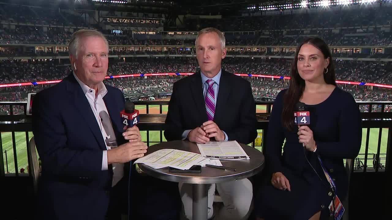Texas Rangers broadcaster Dave Raymond previews Game 3 - YouTube