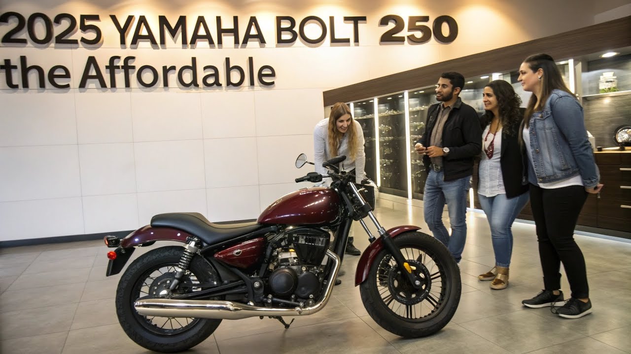 New 2025 Yamaha Bolt 250 Finally Launched!!! - YouTube