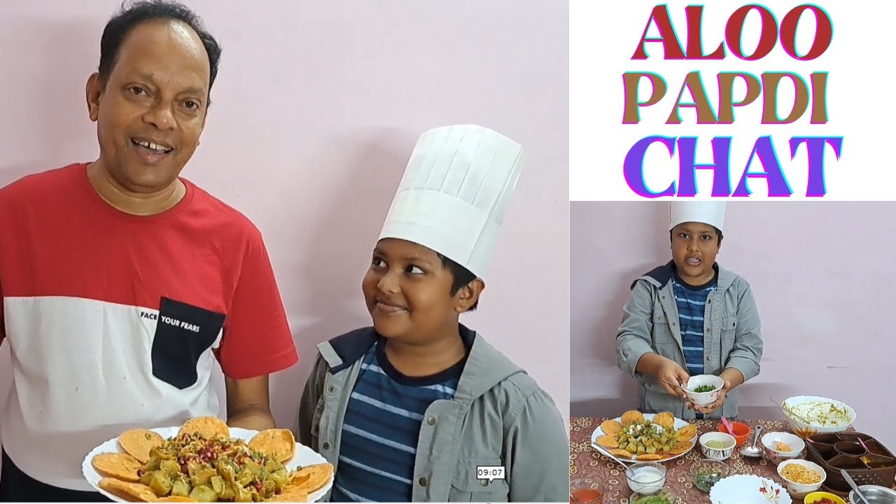 Aloo Papdi Chat, आलू पापड़ी चाट, আলুচাট ,পাপড়ি চাট, Easy make at home ...