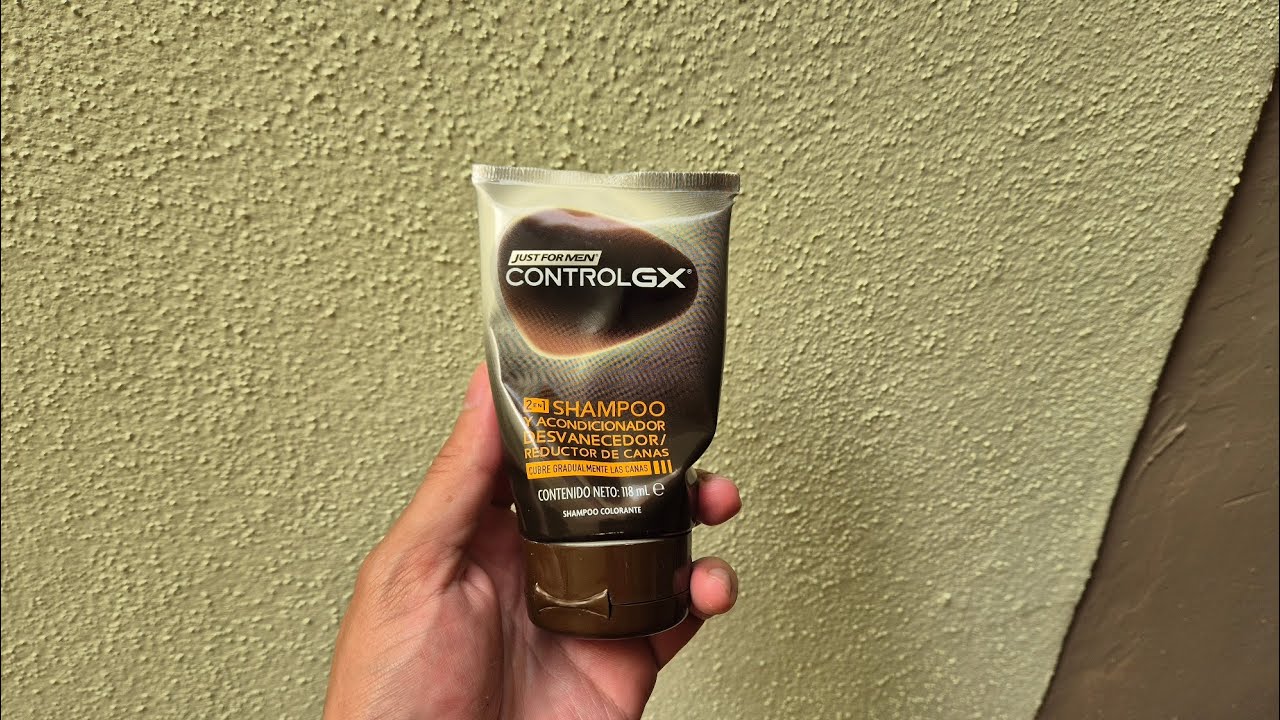 5 semanas usando JUST FOR MEN CONTROL GX, con acondicionador ¿Realmente ...