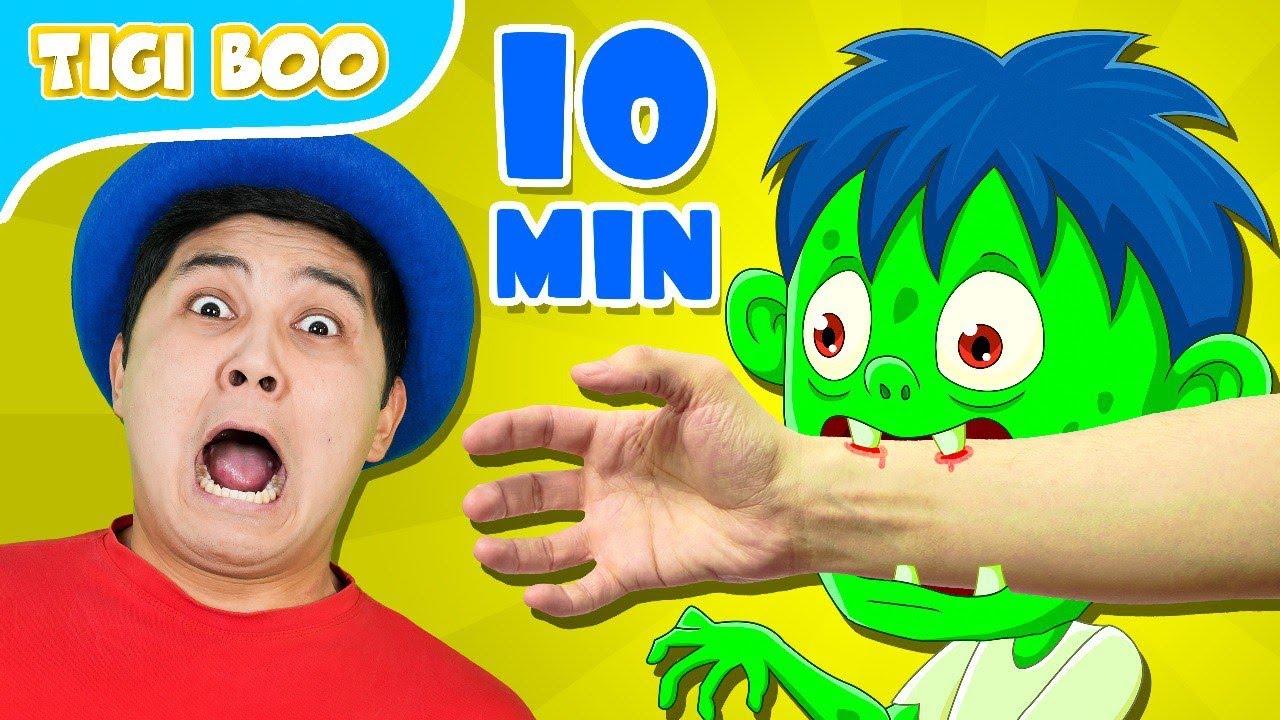 Zombie Zombie Kids Song | Tigi Boo Nursery Rhymes - YouTube