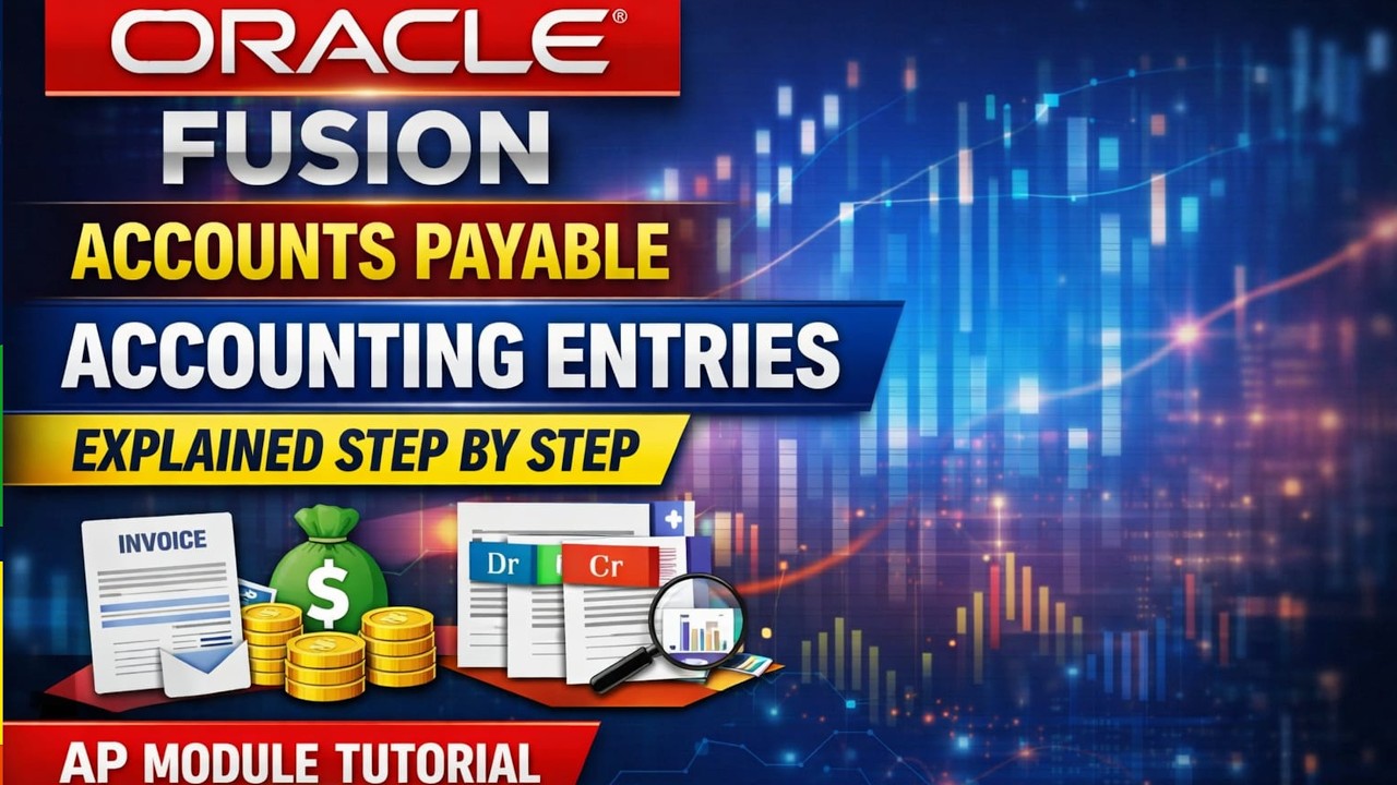 5. Oracle Fusion Accounts Payable Accounting Entries Explained Step by ...