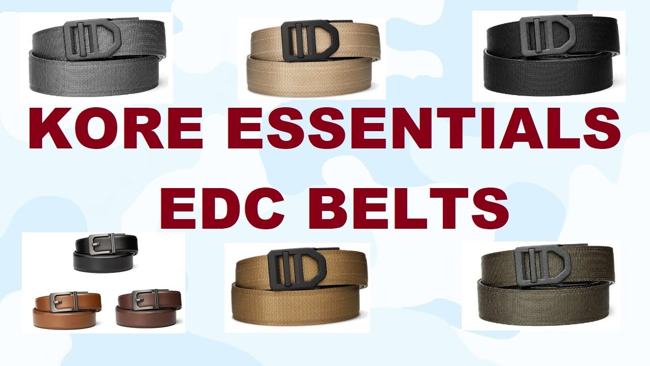 S3E40 KORE ESSENTIALS EDC BELT - YouTube