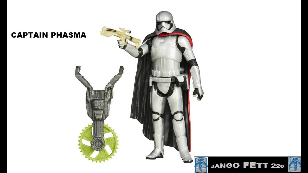 Captain Phasma The Force Awakens Build a Weapon - YouTube