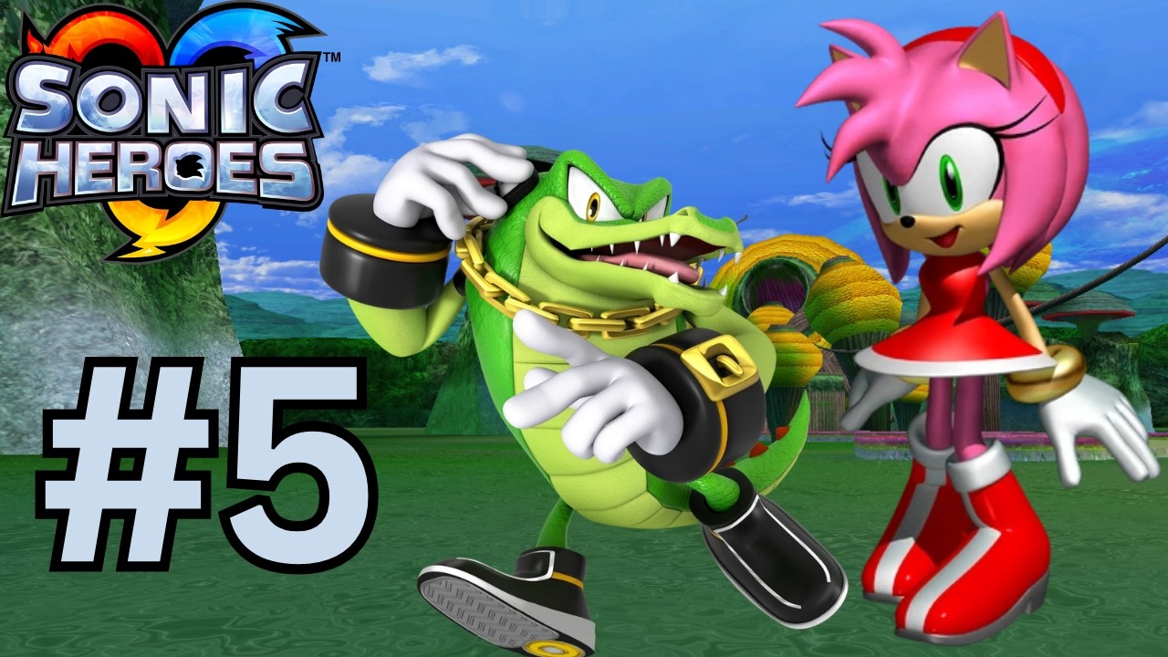 Sonic Heroes - Team Rose - Part 5 - Frog Forest & Lost Jungle - YouTube