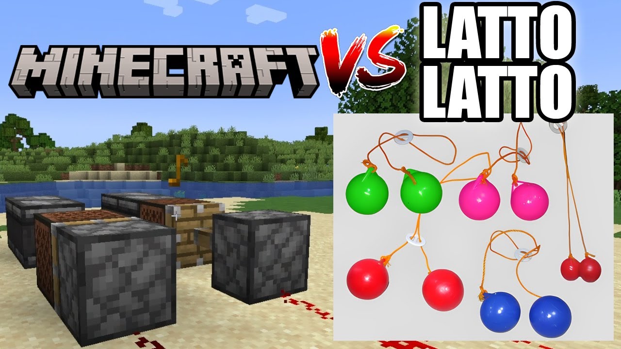 Membuat LATTO-LATTO di Minecraft - YouTube