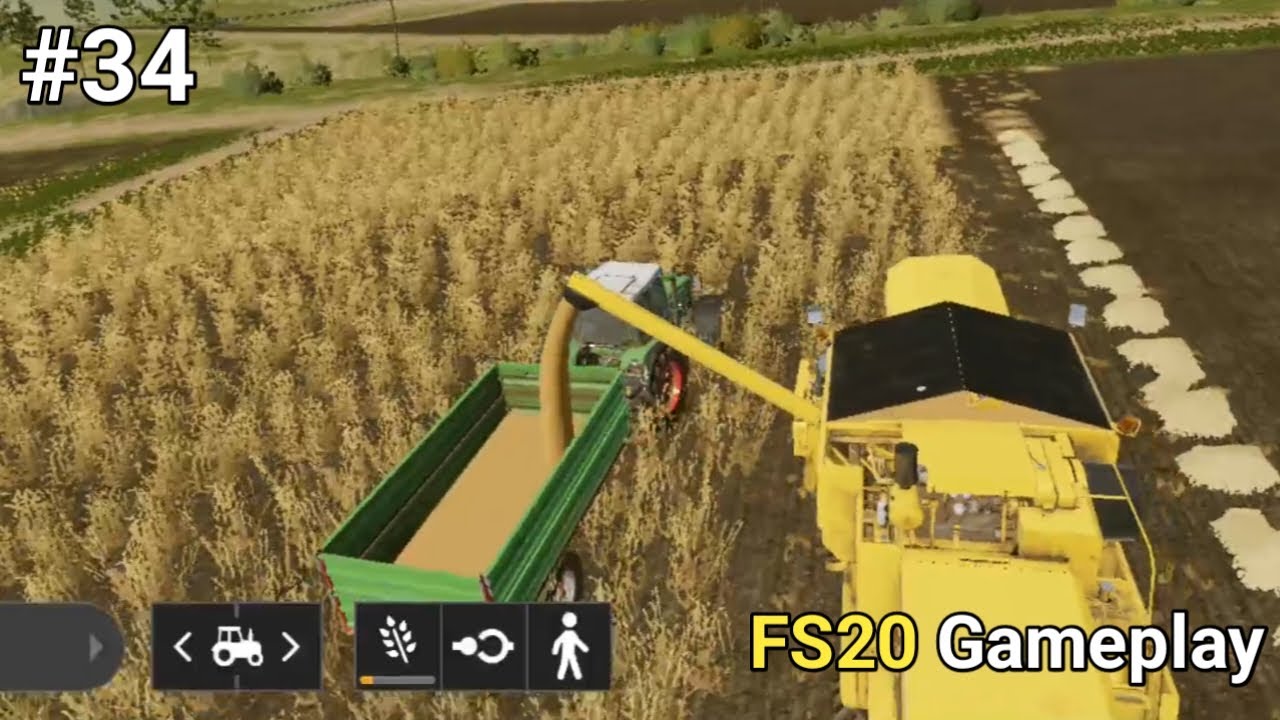 Farming Simulator 20 Timelapse Gameplay # 34 (Android, iOS) - YouTube