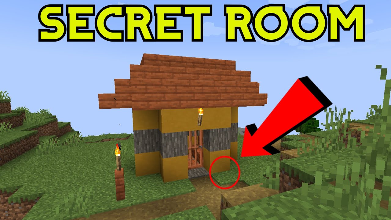 The secret room in a Small Savanna Villager House - P2 - YouTube