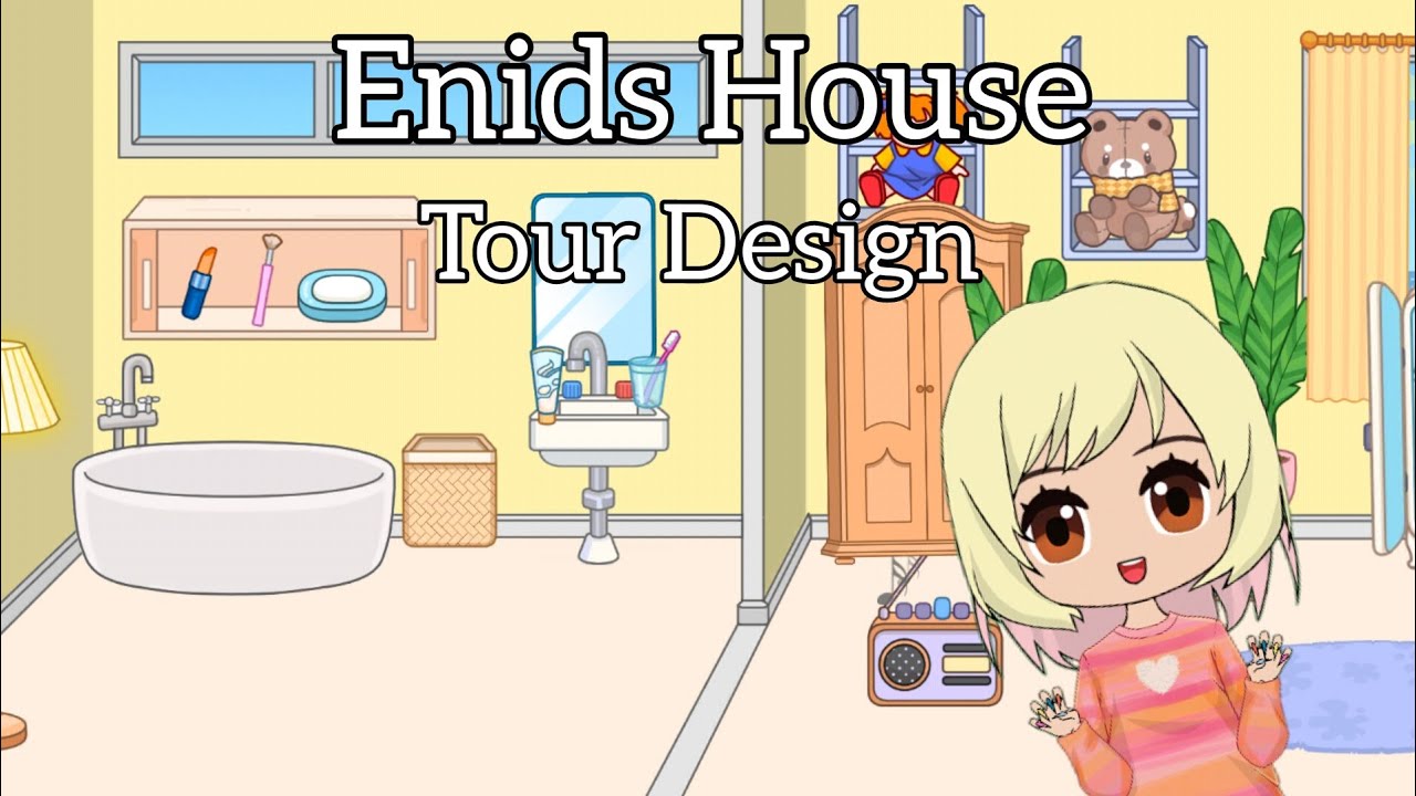 Enid's House Tour Design (Chibi World) - YouTube