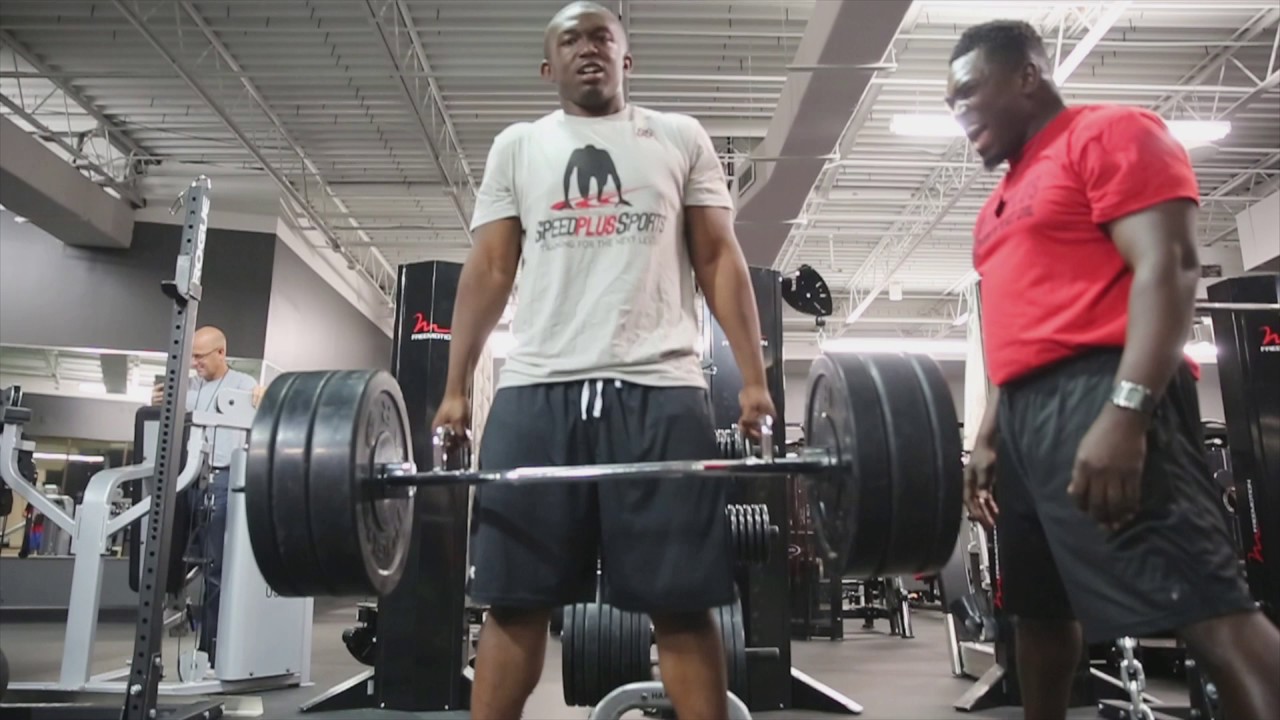 Bo Jack training at Power Strength Gym in Orlando - YouTube
