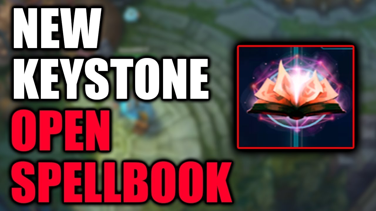NEW KEYSTONE OPEN SPELLBOOK - League of Legends Patch 8.8 - YouTube
