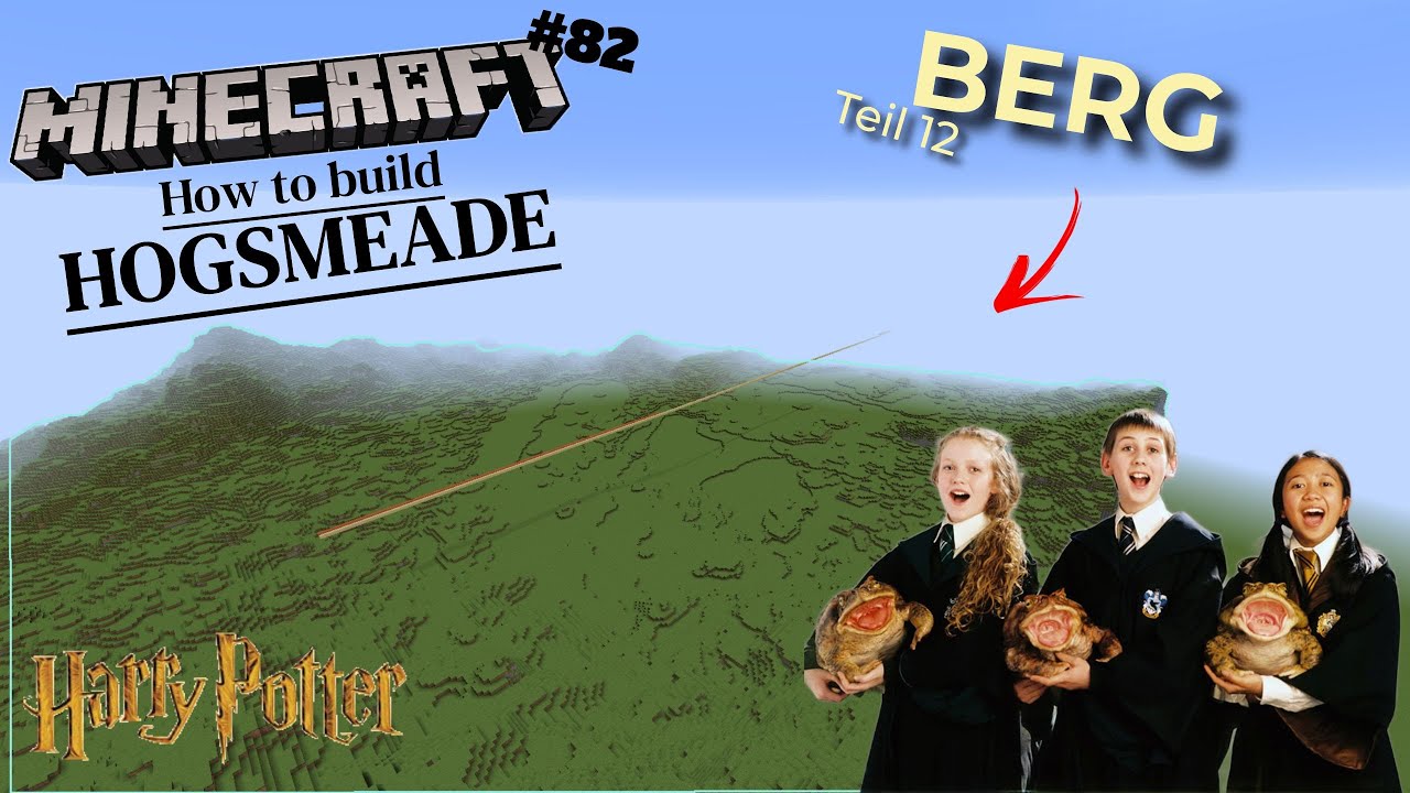 MINECRAFT | How to build Hogsmeade #82 | BERG Teil 12 | Noch mehr Berge ...