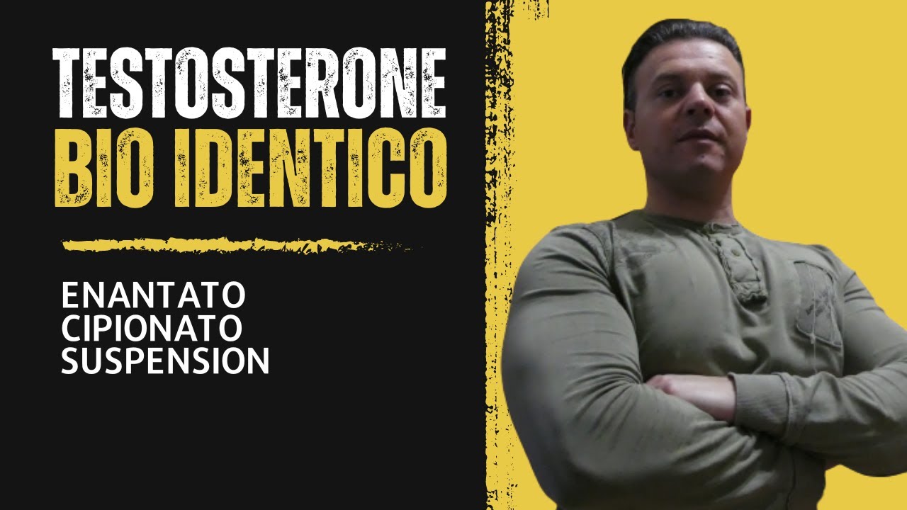 TESTOSTERONE BIO-IDENTICO | Quanto ormone c'è e quanta emivita hanno i ...