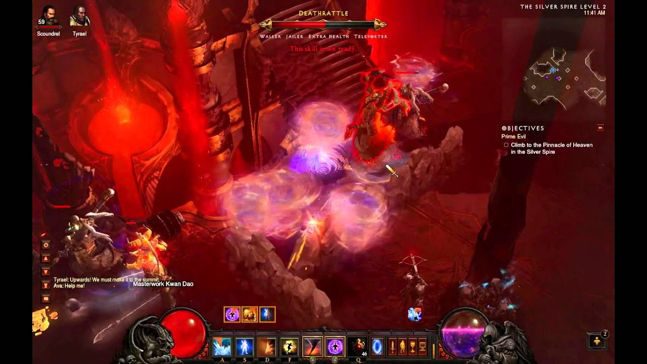 Melee Wizard Critical Mass Windup Build in Act 4 Inferno including ...