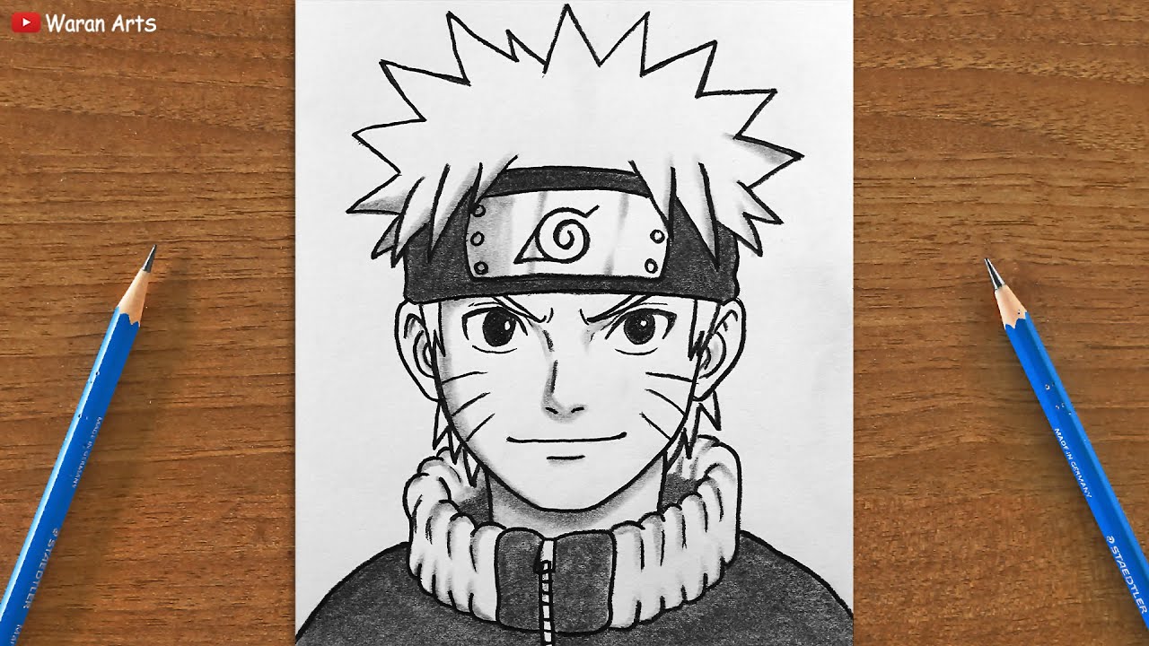 Easy Naruto Drawing Tutorial || How to Draw Anime for Beginners || Step ...