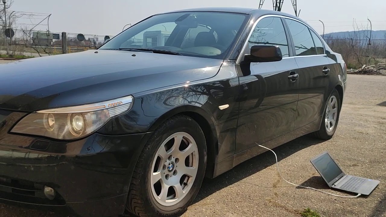 Bmw E60 dynamic drive test - YouTube