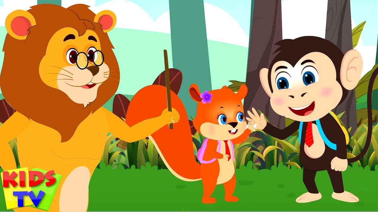 Hum School Chalein, हम स्कूल चलें, Bacchon Ke Nursery Rhyme Ab Hindi ...