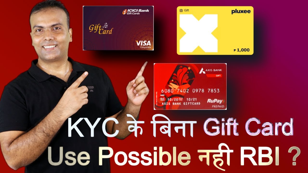 KYC For all Gift Cad ! How to use pluxe gift card ! How to use axis ...