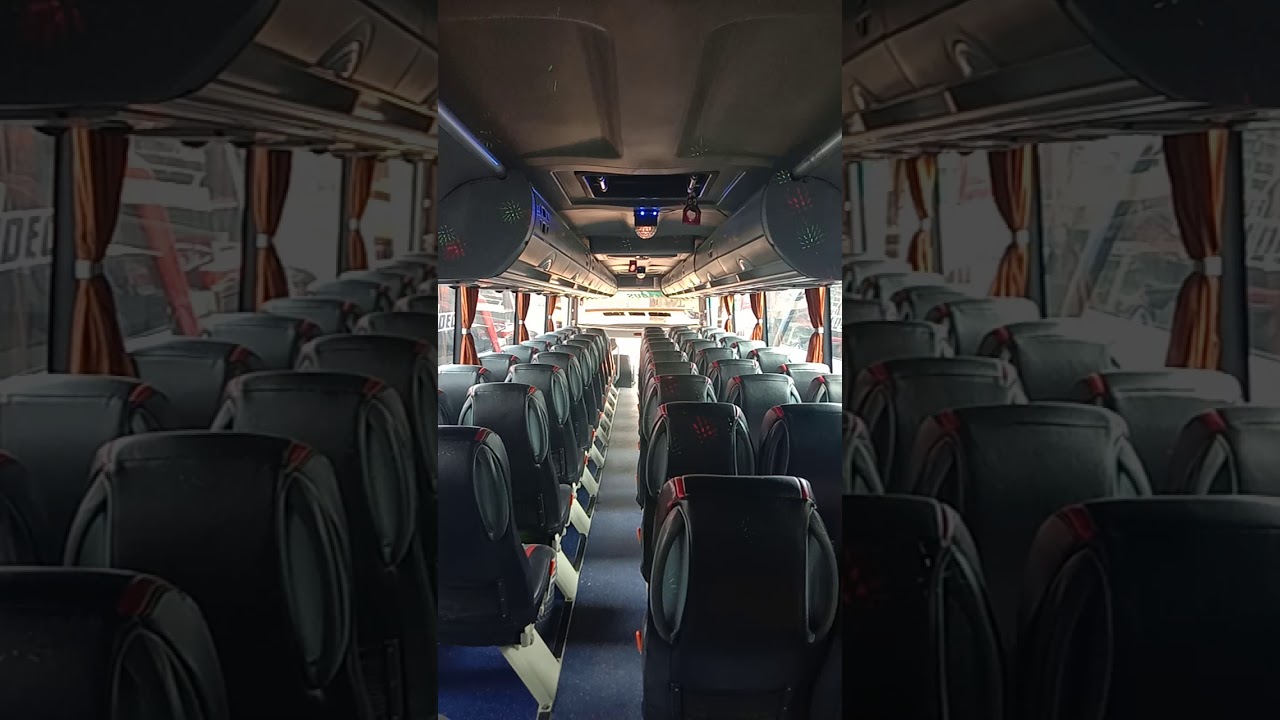 Interior bus pariwisata malika Wisata - YouTube
