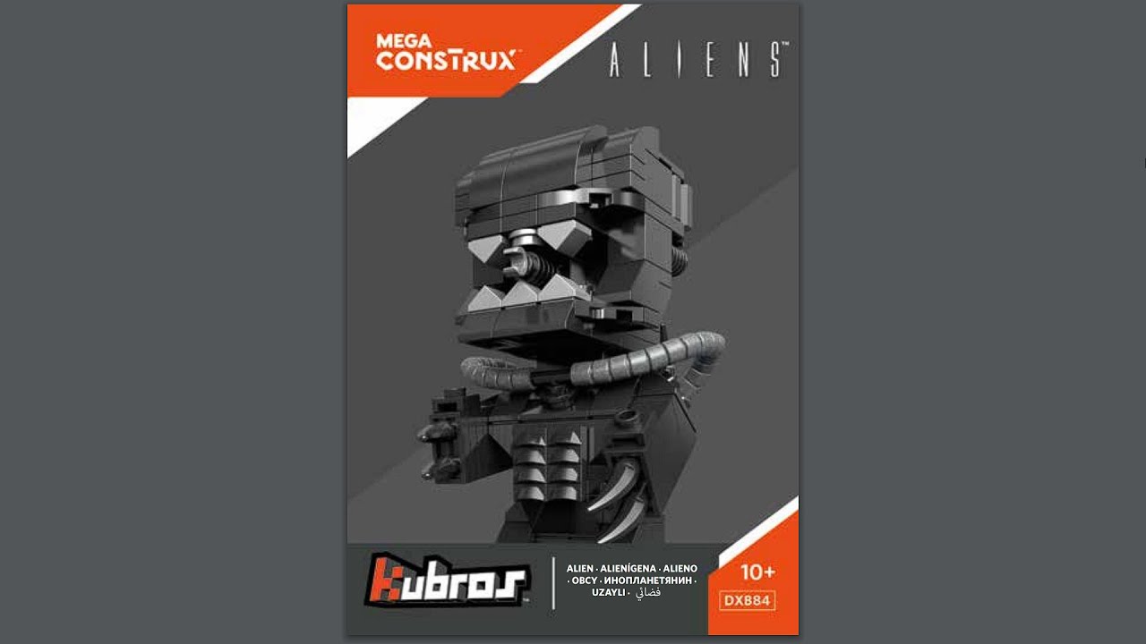 Alien Instructions | Kubros | Anleitung | DXB84 | MEGA Bloks | Construx ...