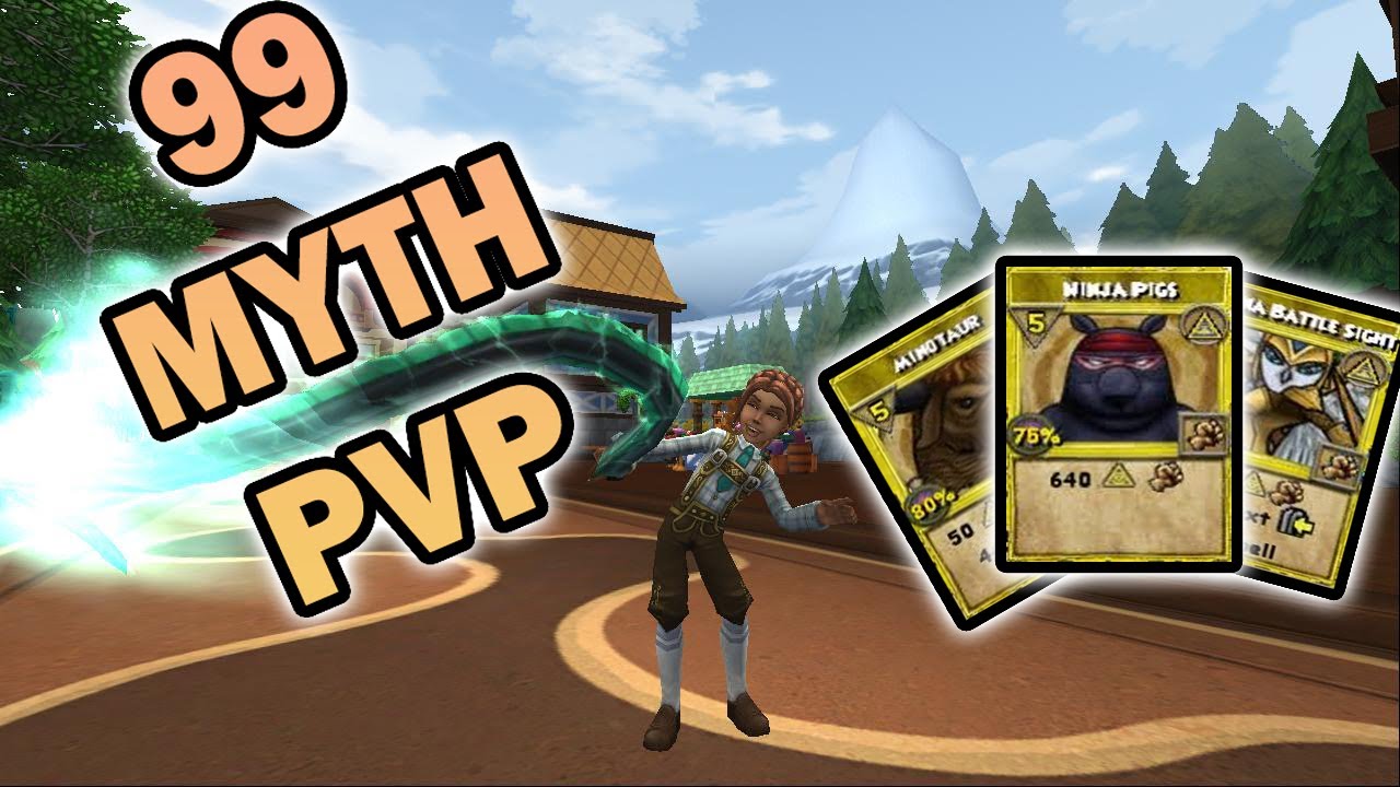 Wizard101:I GOT A PLAYER WITH SHADOW MAGIC?!?! (Level 99 Myth PvP ...