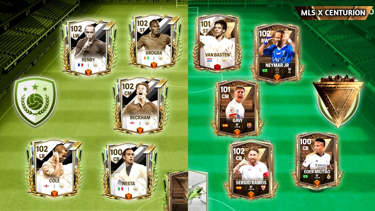 Centurion X MLS Icon - 102 OVR Max Rated Squad - FC Mobile 24 - YouTube