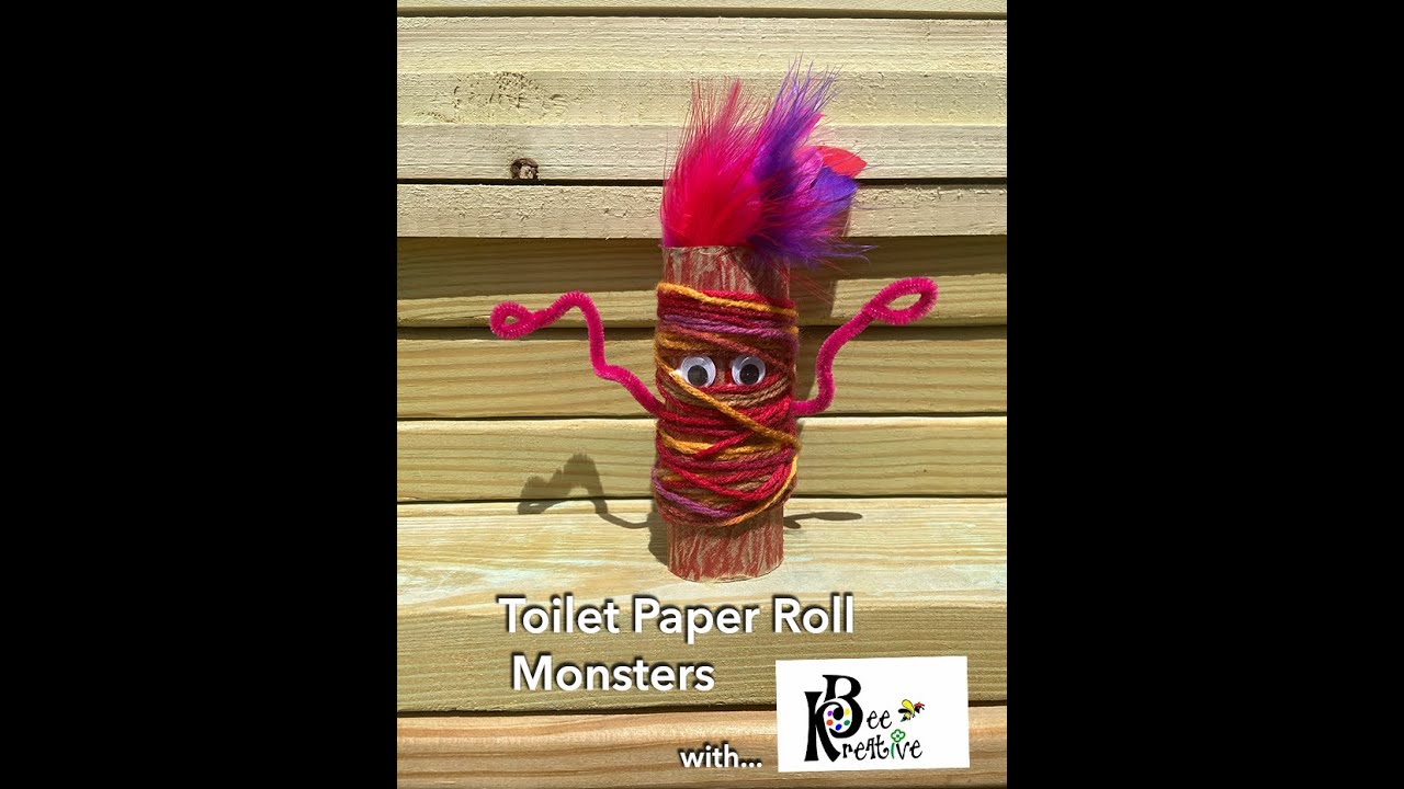 Toilet Paper Roll Monsters - YouTube