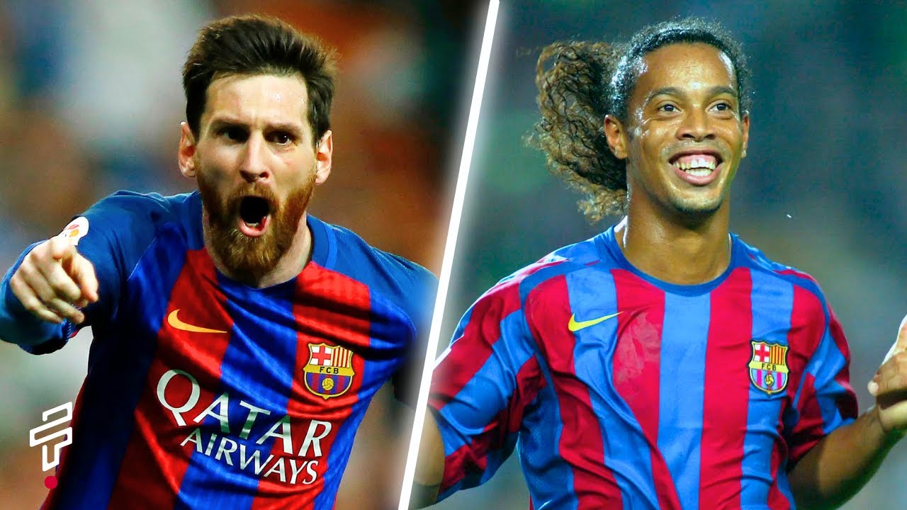 Top 11 Football Greatest Barcelona Players Of All Time - YouTube