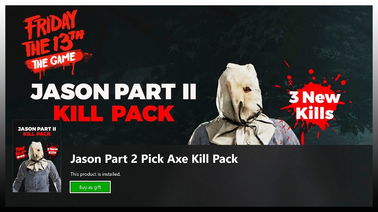 NEW PART 2 JASON EXCLUSIVE KILL PACK! 3 NEW KILLS GAMEPLAY!!! - Friday ...