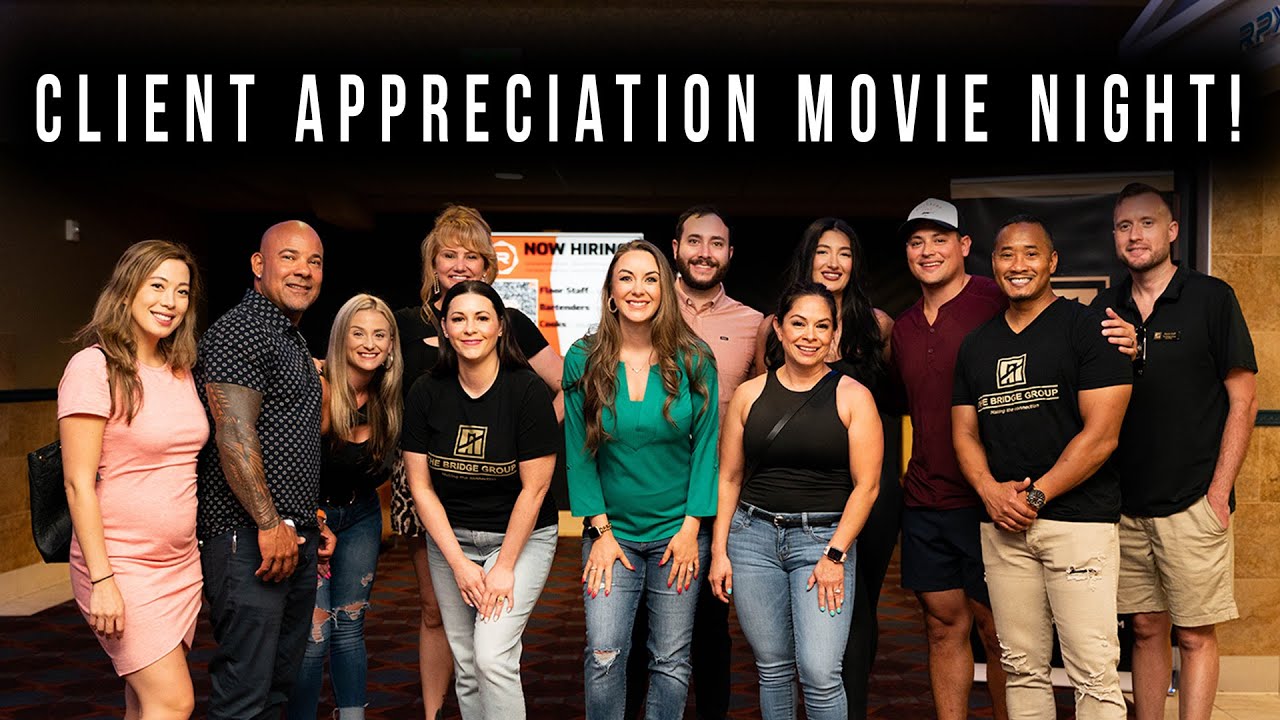 Thank You for Making Our Client Appreciation Movie Night a Memorable ...