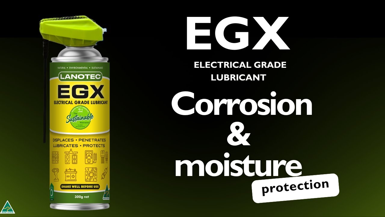 Lanotec EGX - Electrical Grade Lubricant - YouTube