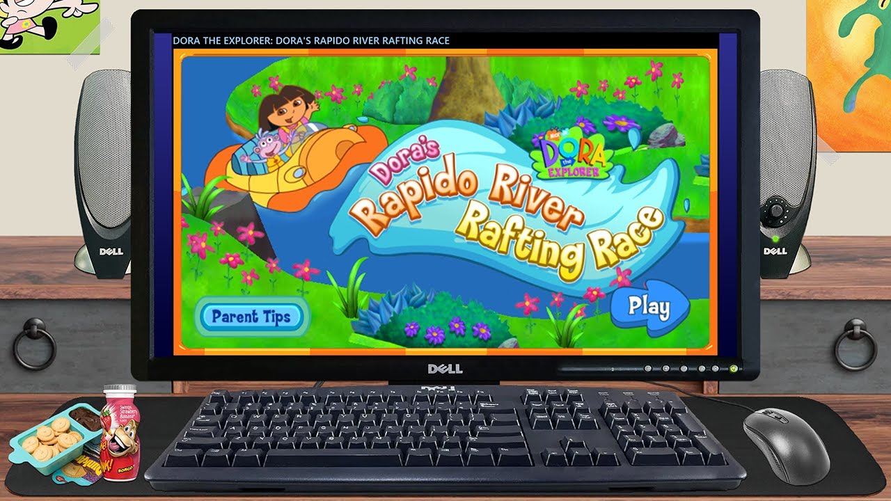 Dora the Explorer: Dora's Rapido River Rafting Race | Flashback - YouTube