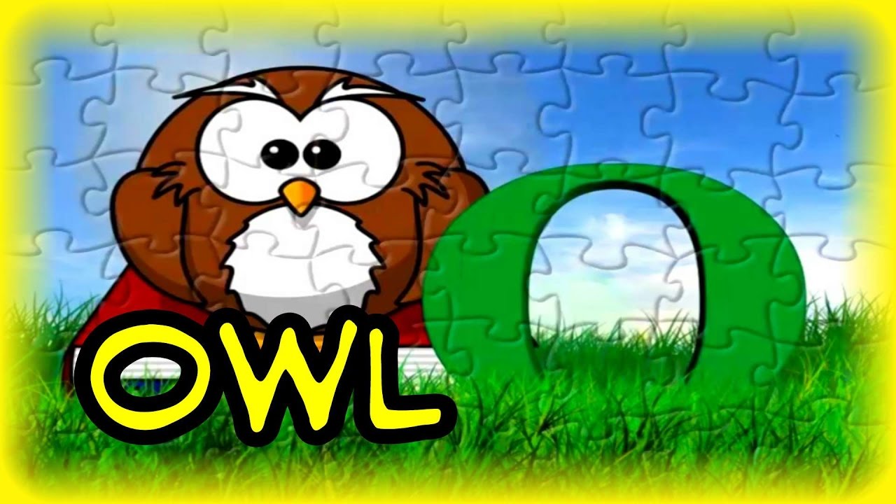 Kids Learn the Alphabet with Puzzles - "O" is for OWL - Kids Learn ...