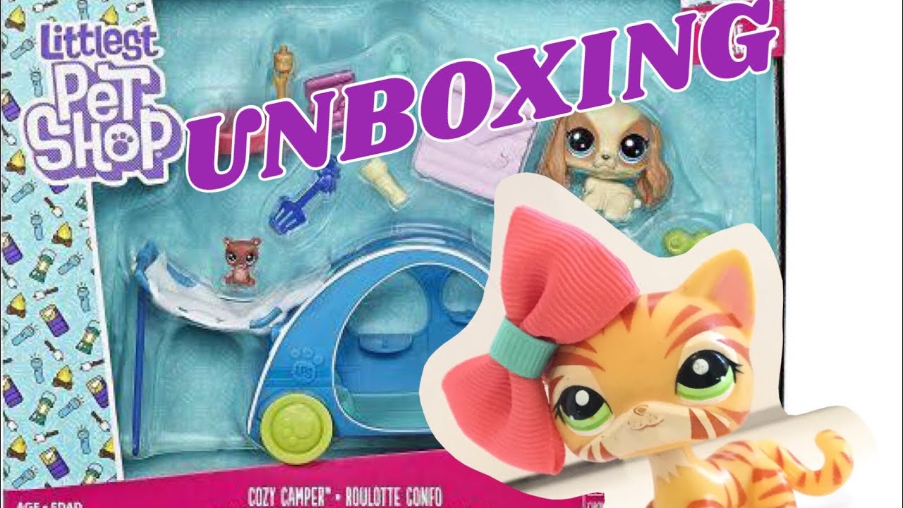 UNBOXING The G5 Cozy Campers LPS Set! | My New LPS #1 - YouTube