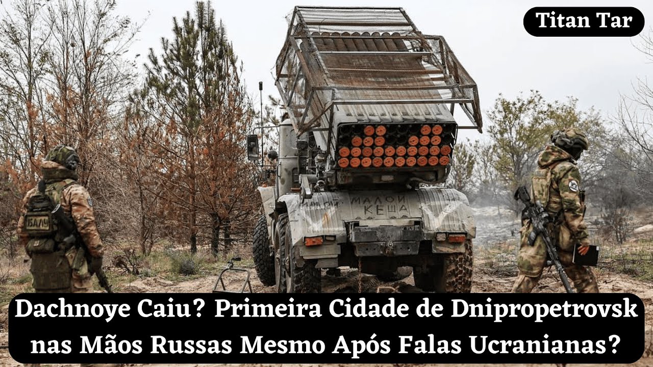 Dachnoye Caiu? Primeira Cidade de Dnipropetrovsk nas Mãos Russas Mesmo ...