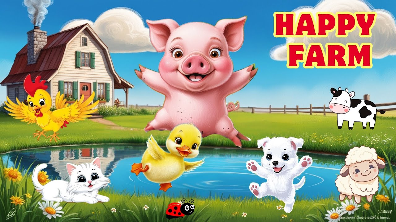 Bài Hát Nông Trại Vui Vẻ | Happy Farm | Bài Hát Thiếu Nhi Vui Nhộn ...